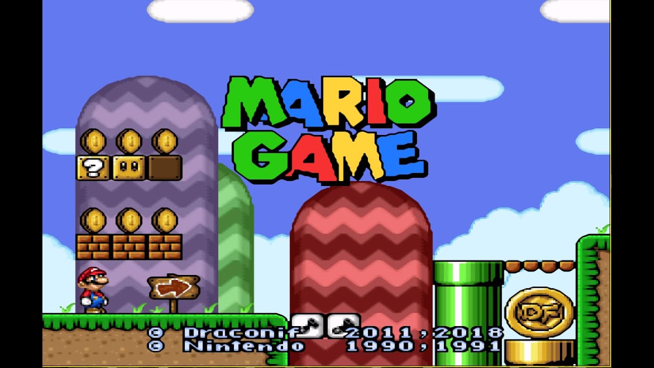 SUPER MARIO GAME - YouTube