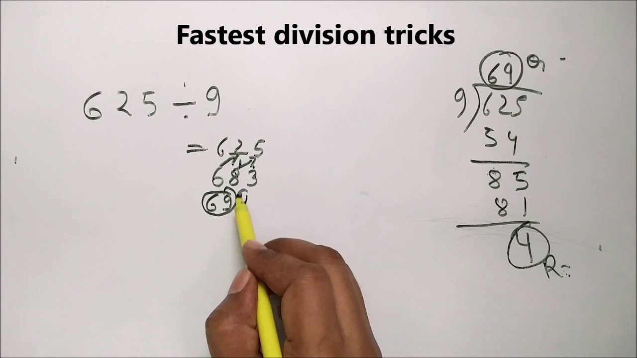 Fast Maths Tricks Quick Division Tricks in hindi For CAT IBPS PO SSC ...