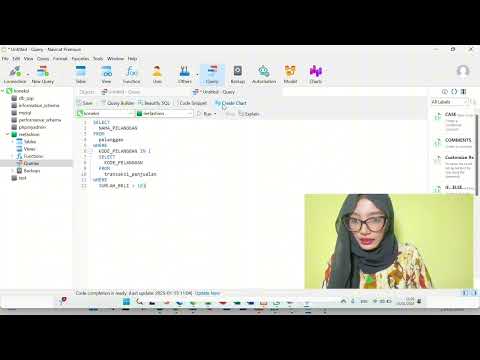 TUGAS AKHIR BASIS DATA II: CDM, PDM, Import SQL di PhpMyAdmin, Hingga Praktik Query di Navicat ...