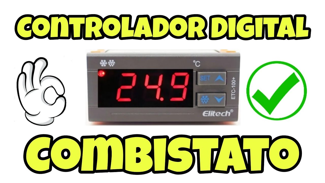 Elitech ETC100+ Instalacion y configuracion. - YouTube