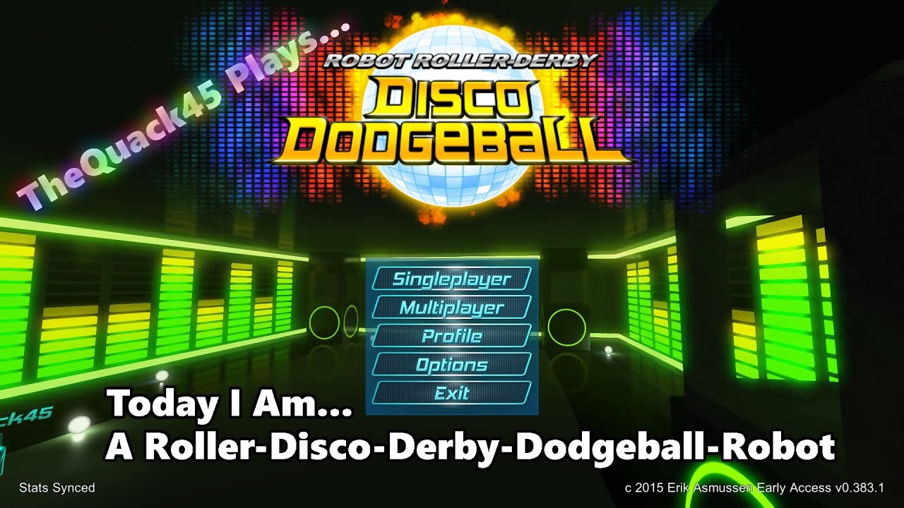 Today I Am... A Roller-Disco-Derby-Dodgeball-Robot - RRDDD - YouTube