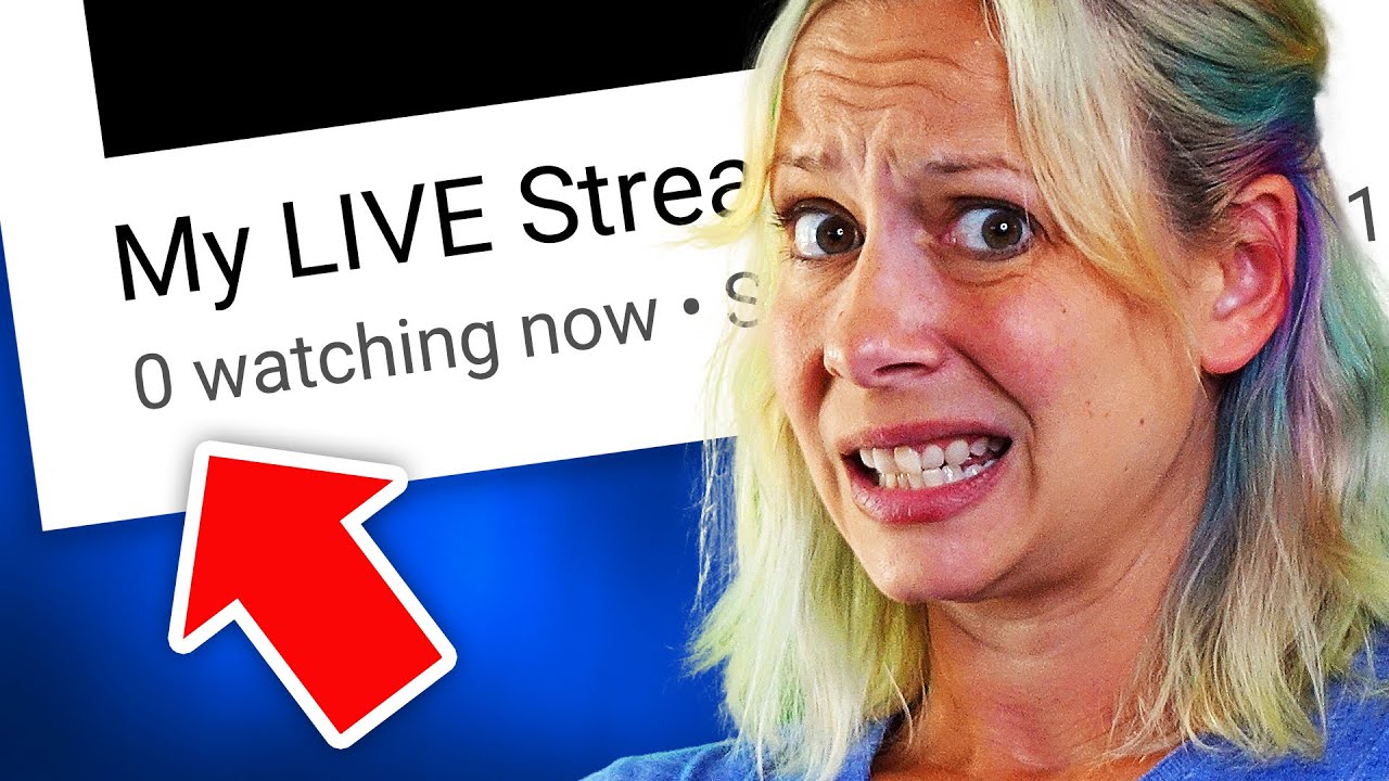How to stream with no one watching 😱 - YouTube