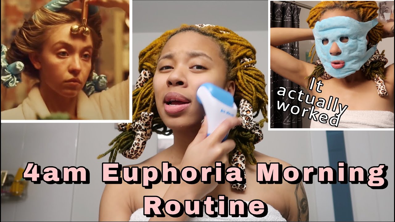 RECREATING EUPHORIA CASSIE'S 4AM MORNING ROUTINE! - YouTube