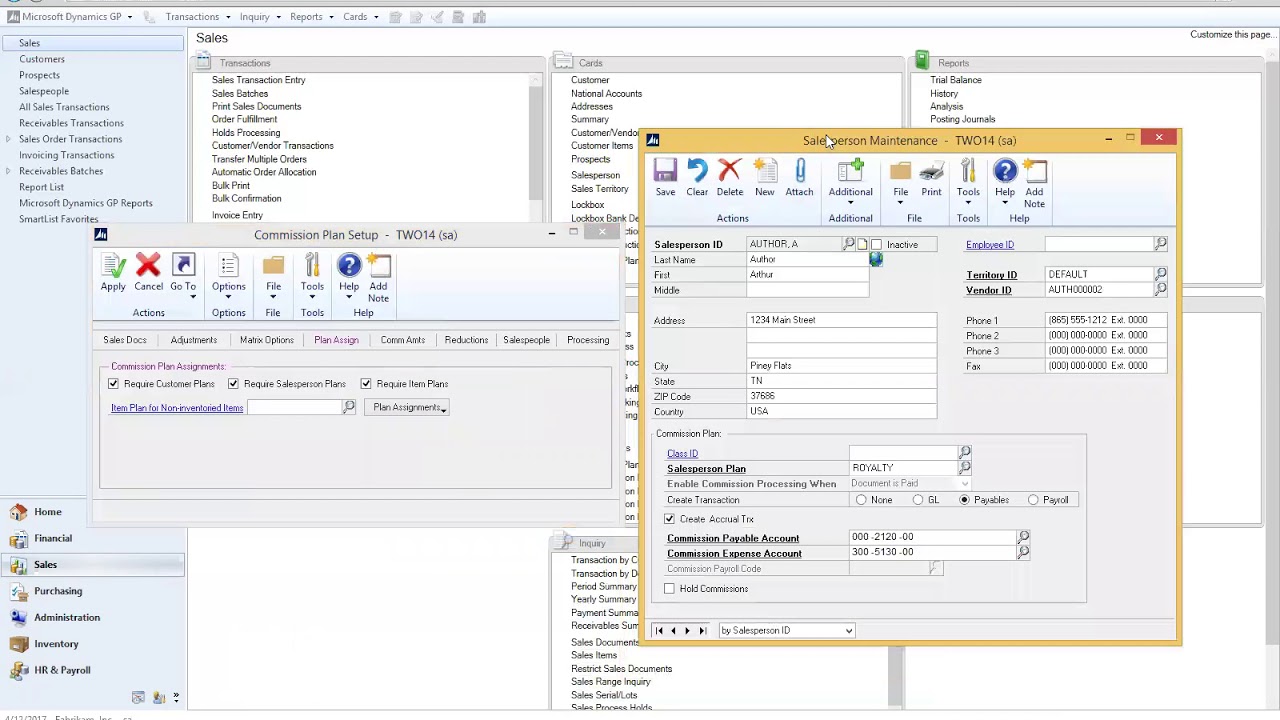 EthoTech Customer Education - Commission Plan Setup window - YouTube