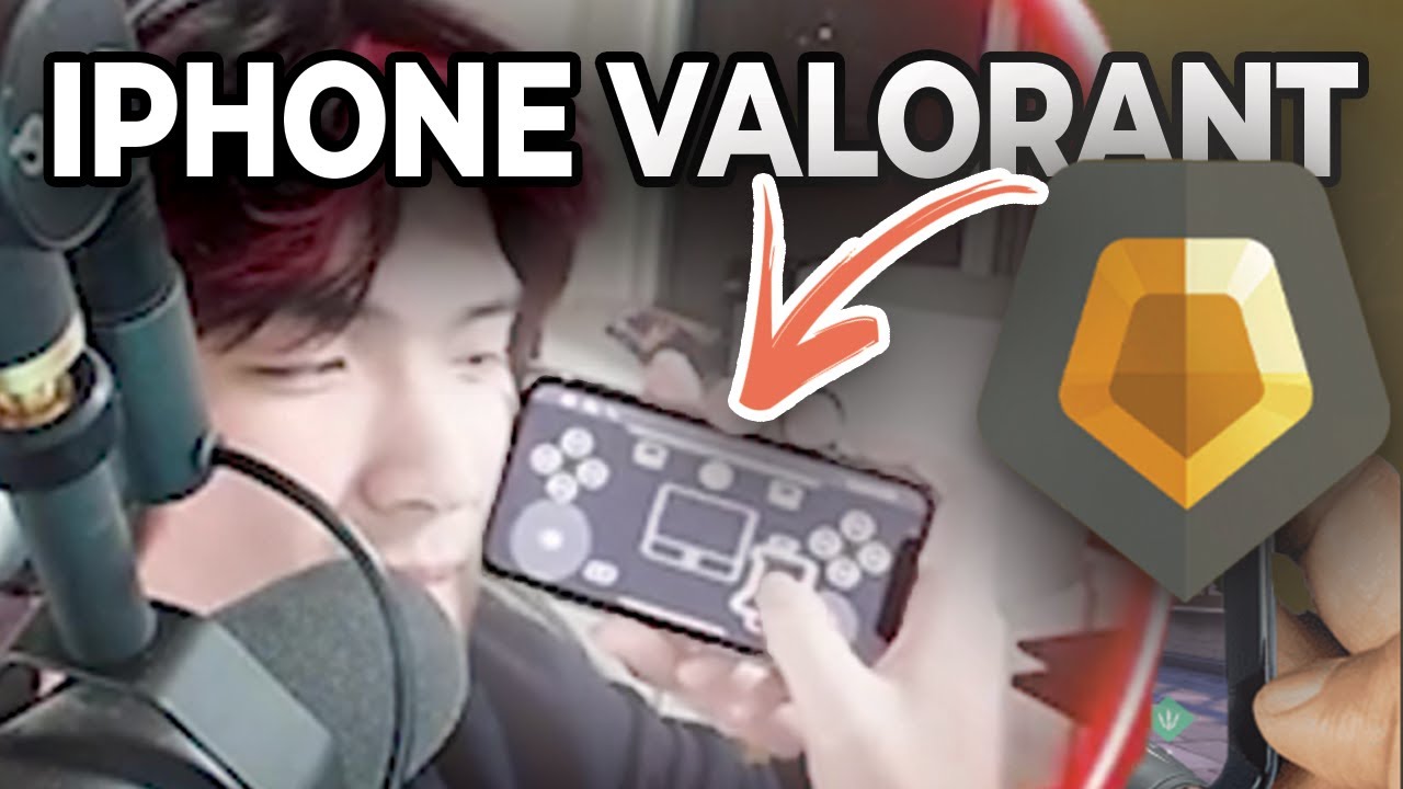 I Played Valorant with an iPhone (HAND HELD) | Valorant Mobile Gameplay ...