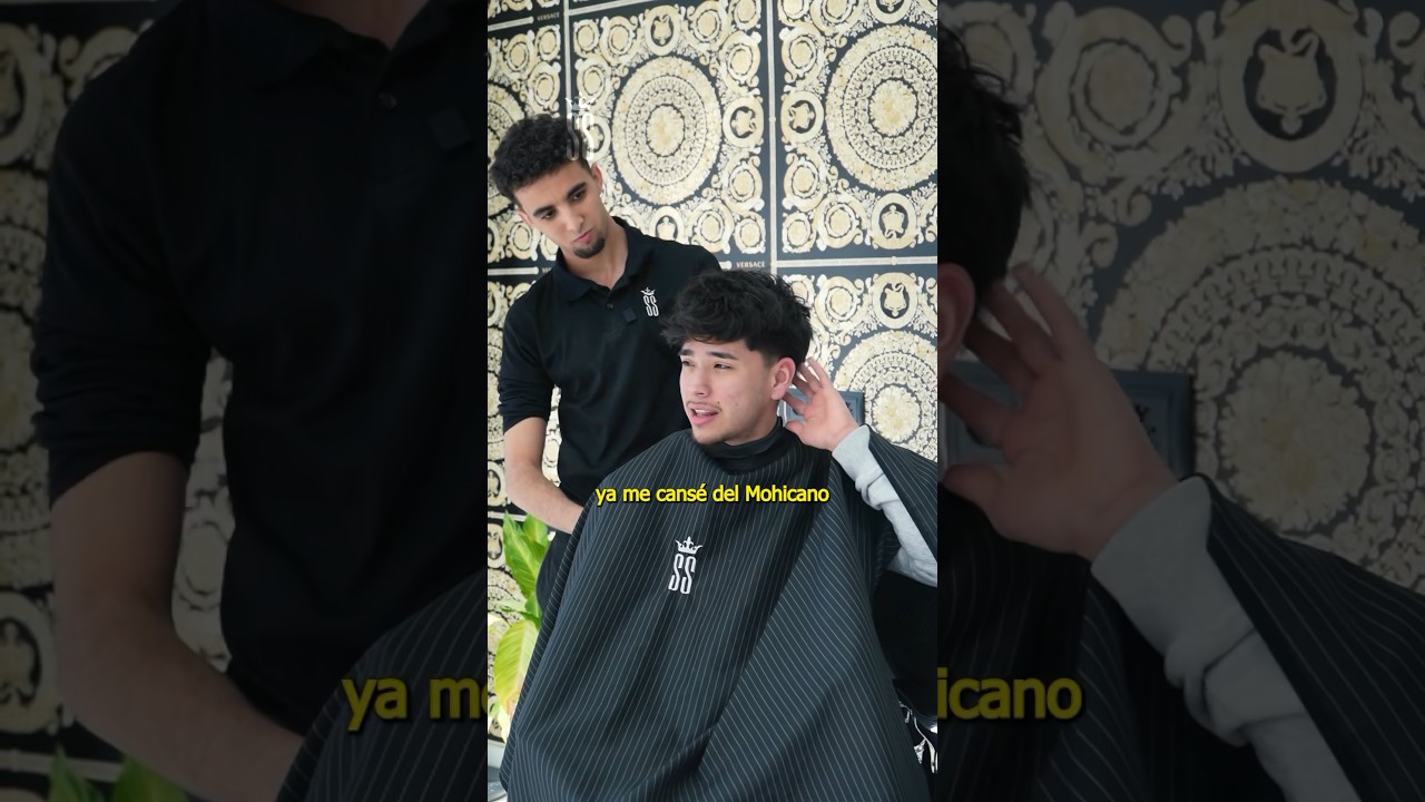 Corte de pelo Low Fade (degradado bajo) - Peinado con los polvos de ...