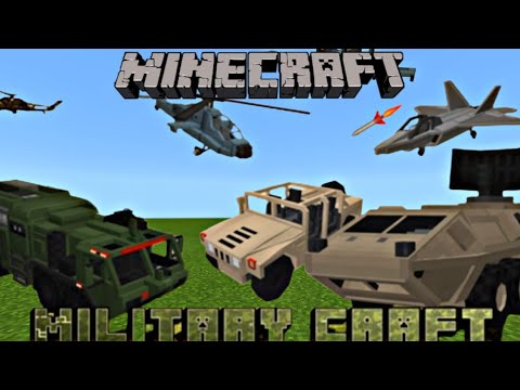Minecraft: Airforce Military Craft [Mod/Addon] - YouTube