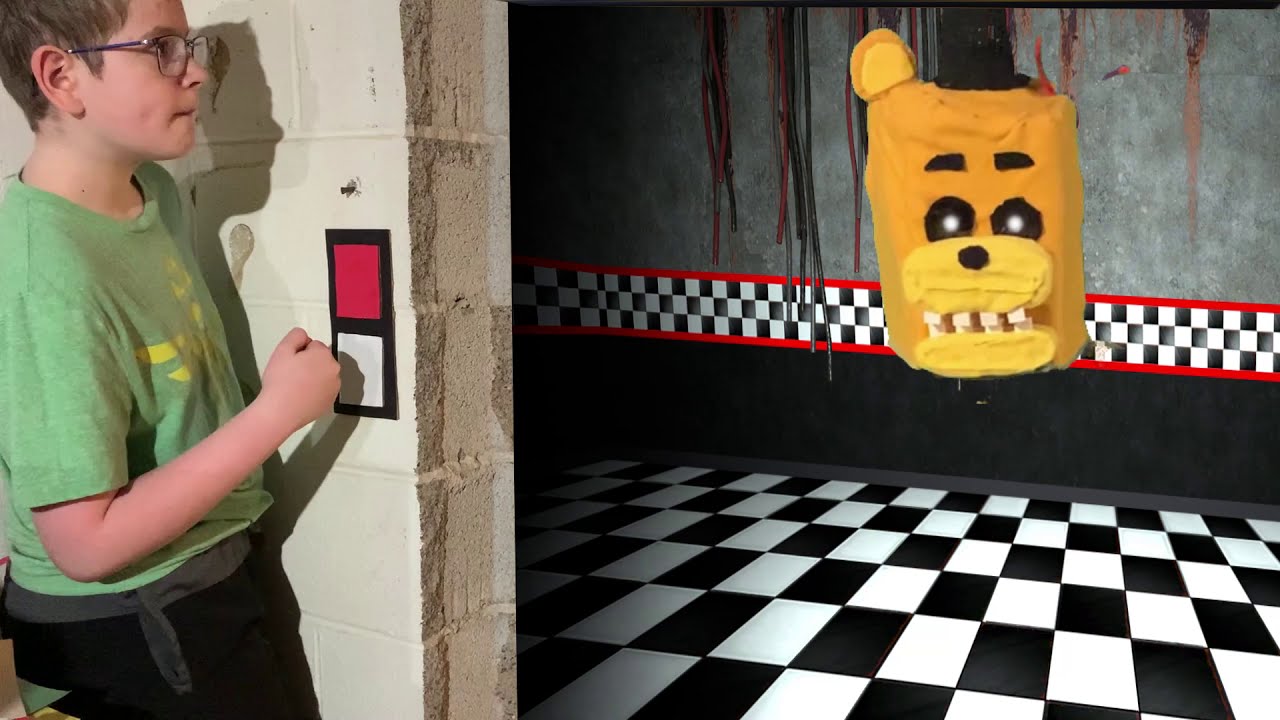 FNaF Door VFX Test - YouTube