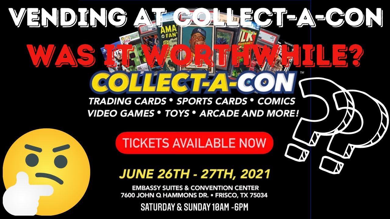 Pokemon Vendor at Collect-A-Con: Was it Worthwhile??? - YouTube