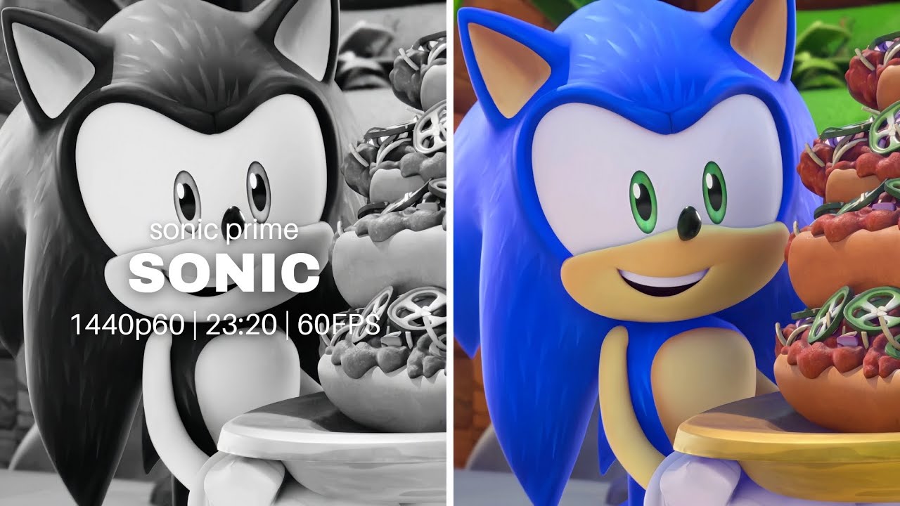 Sonic The Hedgehog (Sonic Prime Season 3) || Clips For Edits || [4K ...