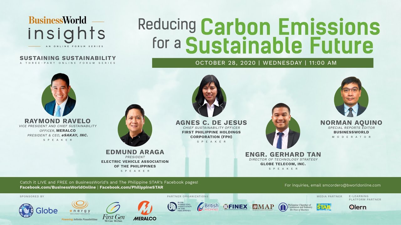 BusinessWorld Insights: Reducing Carbon Emissions for a Sustainable ...