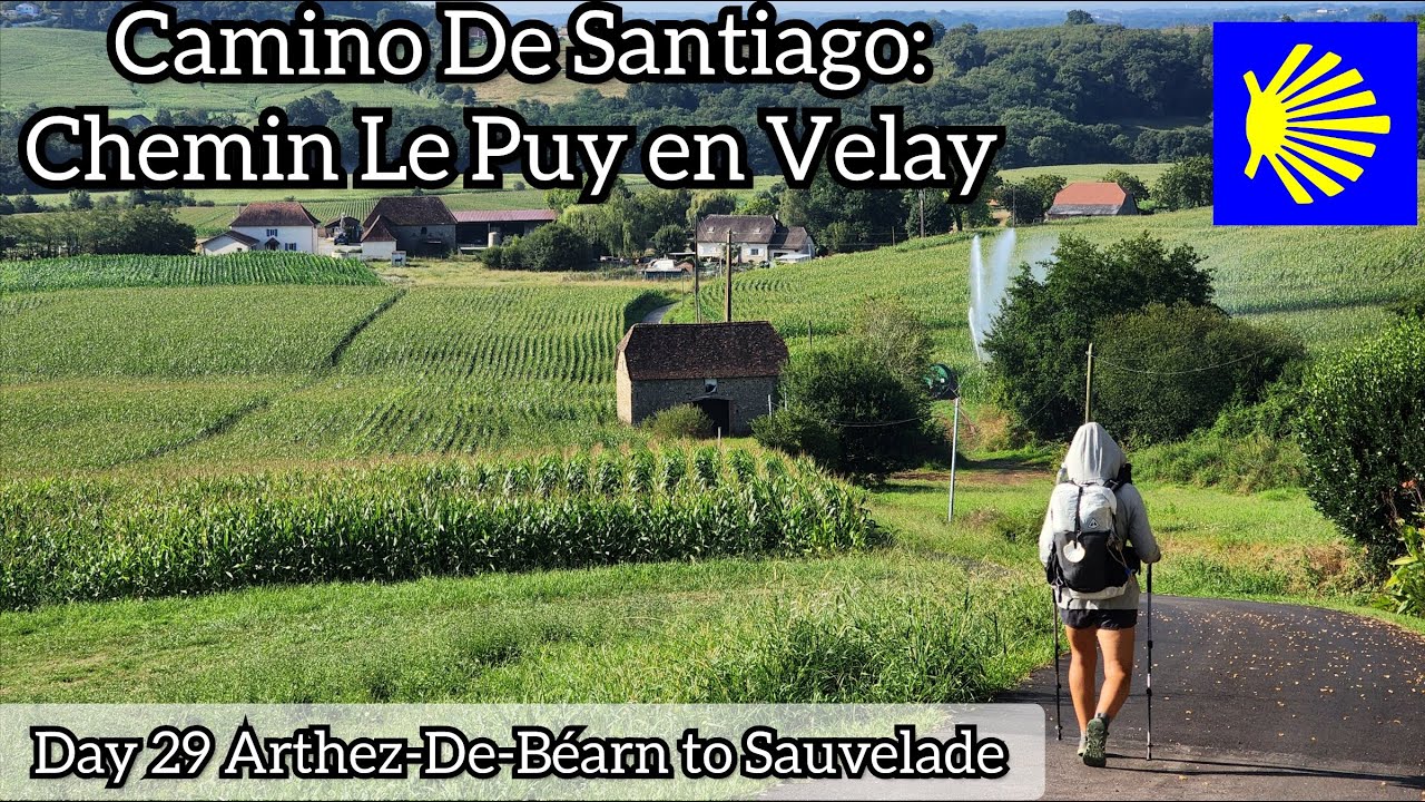 Day 29 Camino de Santiago | Chemin de Le Puy en Velay | Via Podiensis ...