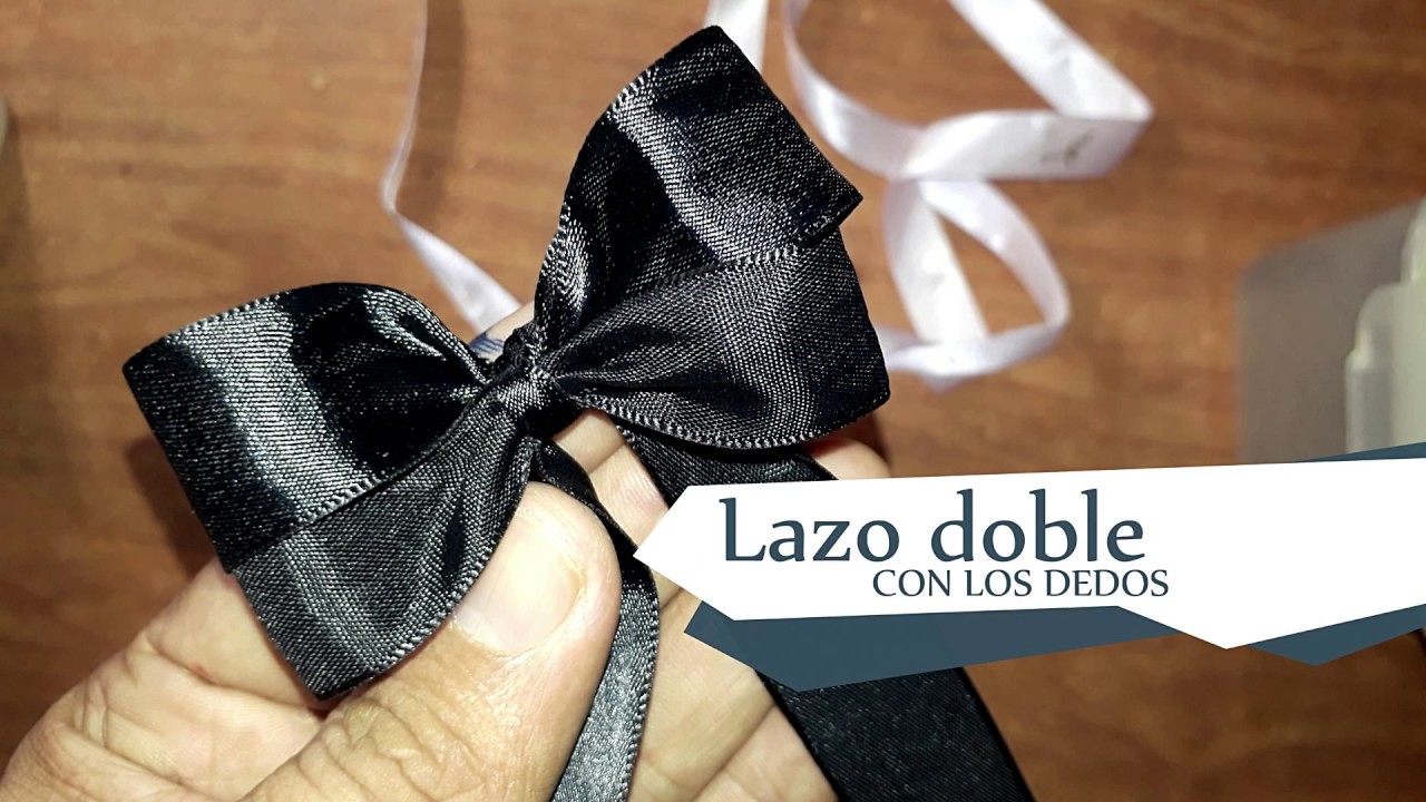 LAZO DOBLE CON LOS DEDOS - YouTube