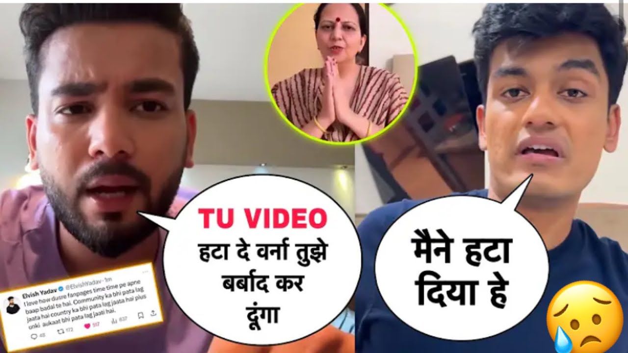 Elvish yadav vs slay point warning ⚠️ 😡and react exposed video slay ...