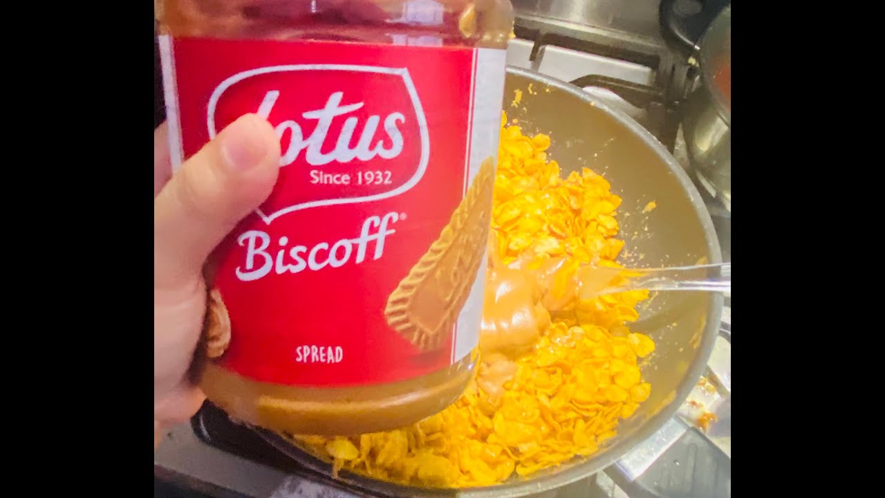 Biscoff coated Cornflakes - YouTube