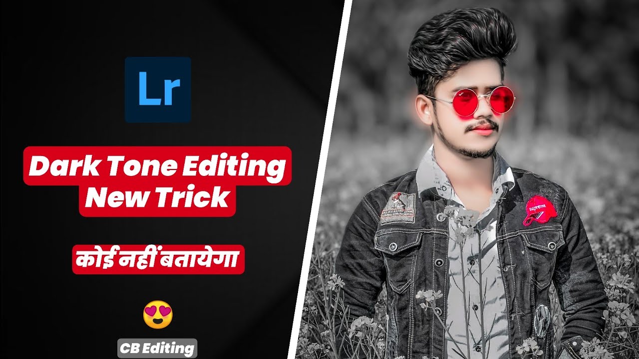 Dark Black Tone Photo Editing In Lightroom Mobile | Autodesk Face ...