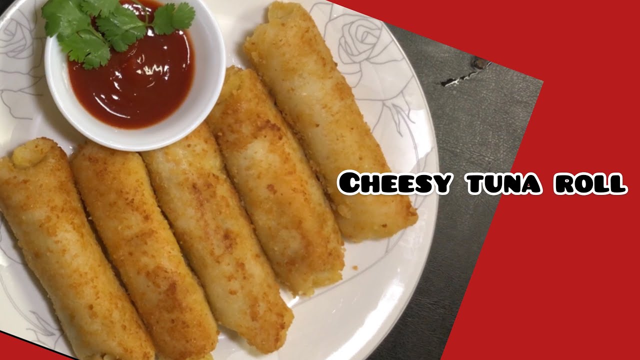 Cheesy Tuna Roll - YouTube