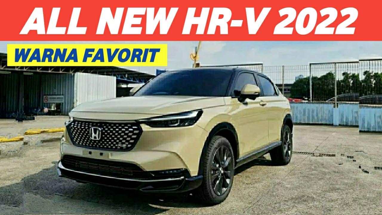 WARNA PILIHAN ALL NEW HONDA HRV 2022 - YouTube