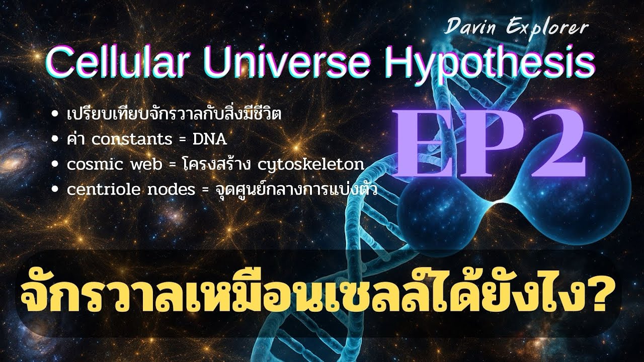 Cellular Universe EP2: จักรวาลเหมือนเซลล์ได้ยังไง? - YouTube