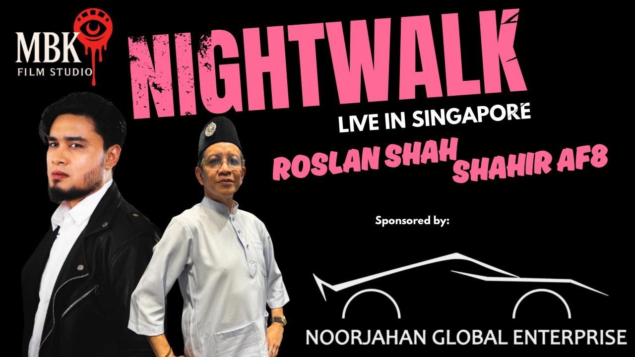 Night Walk Live With Roslan Shah & Shahir AF8 - YouTube
