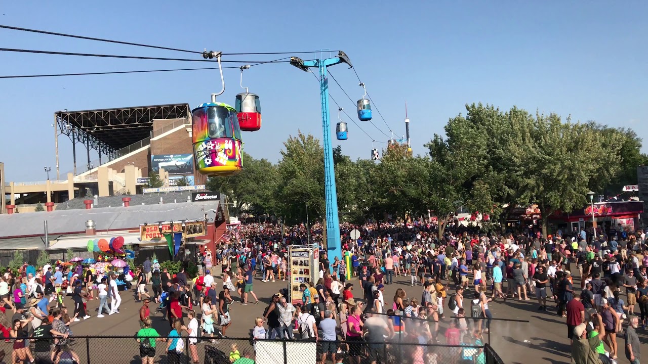 MN State Fair - Skyride 2017 - YouTube