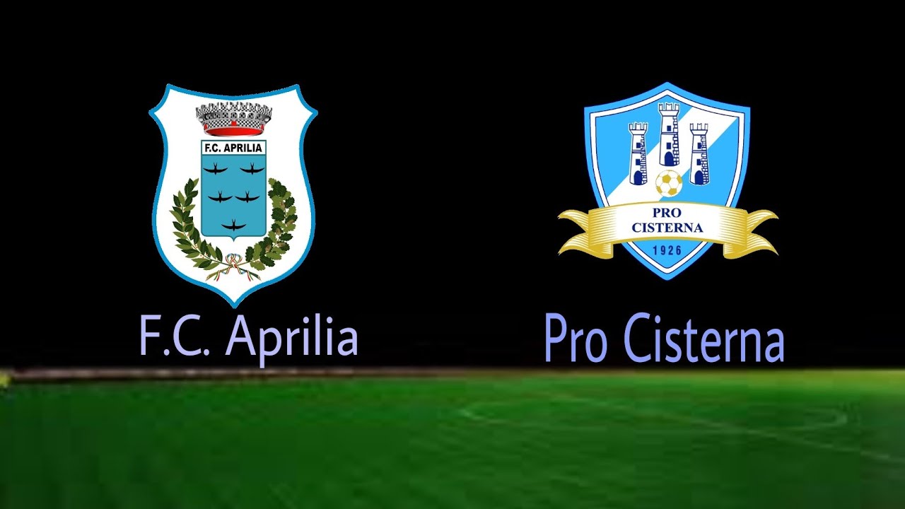 Calcio: F.C. Aprilia - Pro Cisterna - YouTube