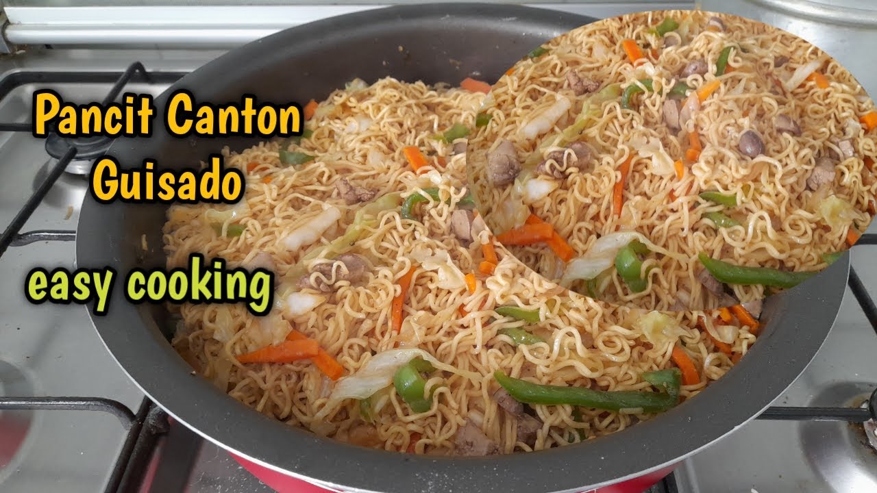 Pancit canton with chicken liver || Dhora Vlog - YouTube