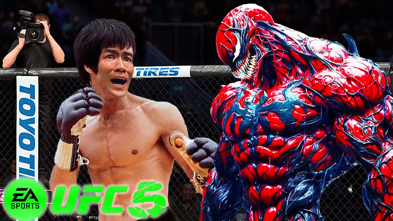 🐲 UFC5 Bruce Lee vs. Red Venom UFC 5 - Super Fight 🐲 - YouTube