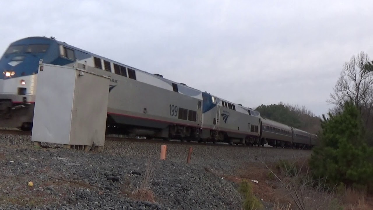 Amtrak Crescent #19 w/ cool crew Duluth GA - YouTube