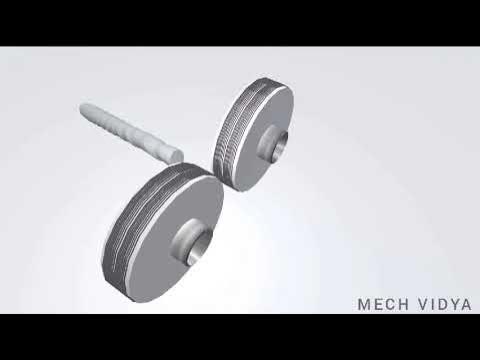 Thread Rolling Operation - YouTube