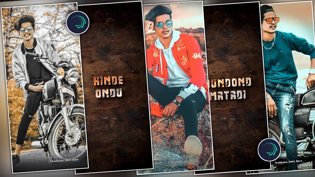 ⚡Dosti Attitude Dialogue Lyrical Kannada Attitude Status Video Editing ...