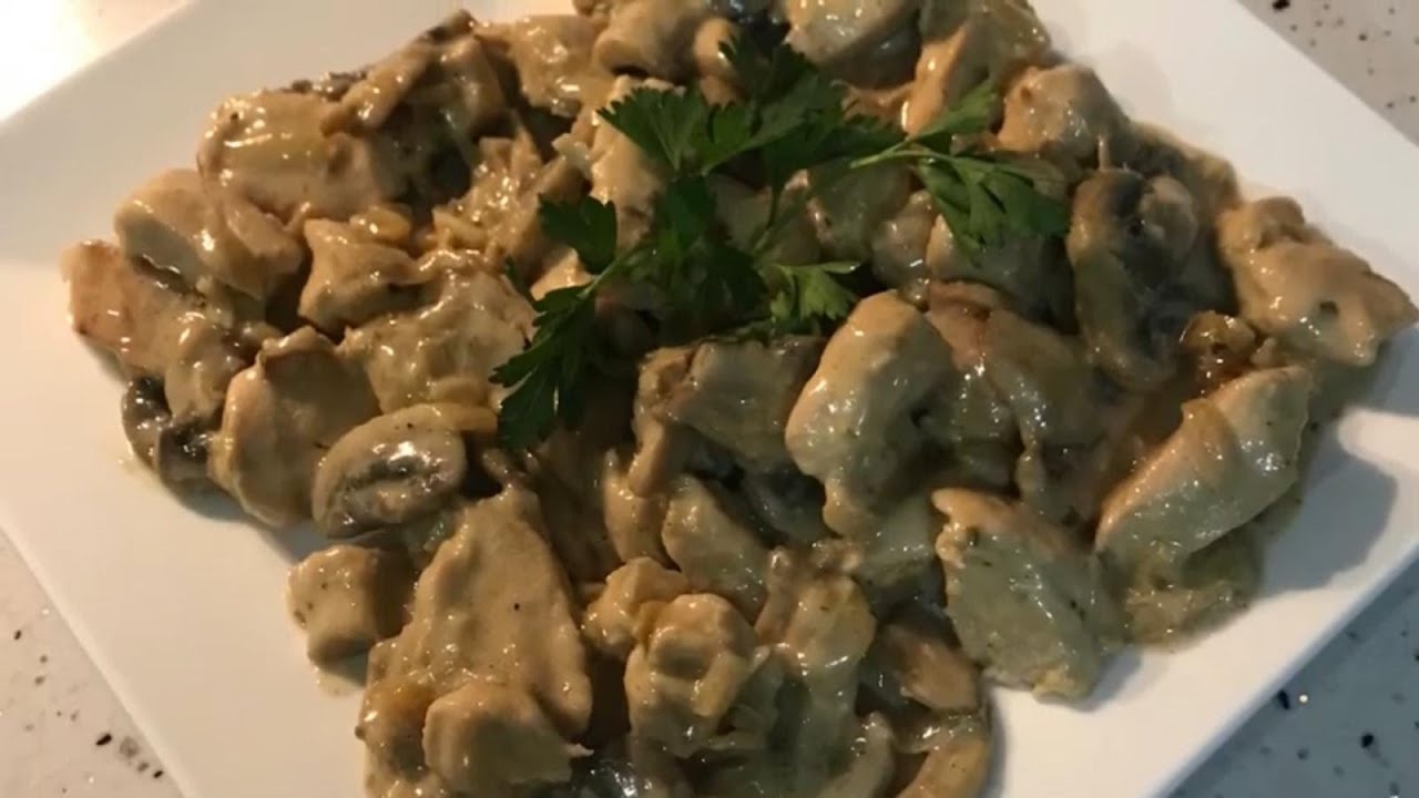 KREMALI MANTARLI TAVUK, kolay hazırlanan nefis bir tarif, Tavuk ...