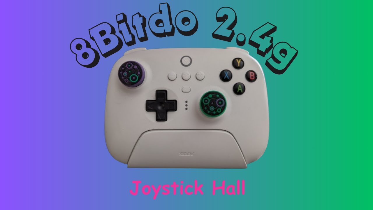 8Bitdo Ultimate 2.4g con Joystick Hall uno de los mejores controles para jugar - YouTube