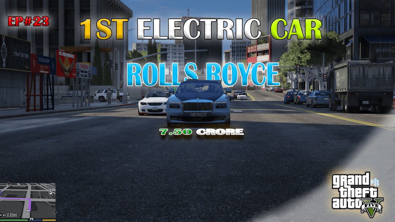 ROLLS ROYCE SPECTRE | GTA V | EP#23 - YouTube