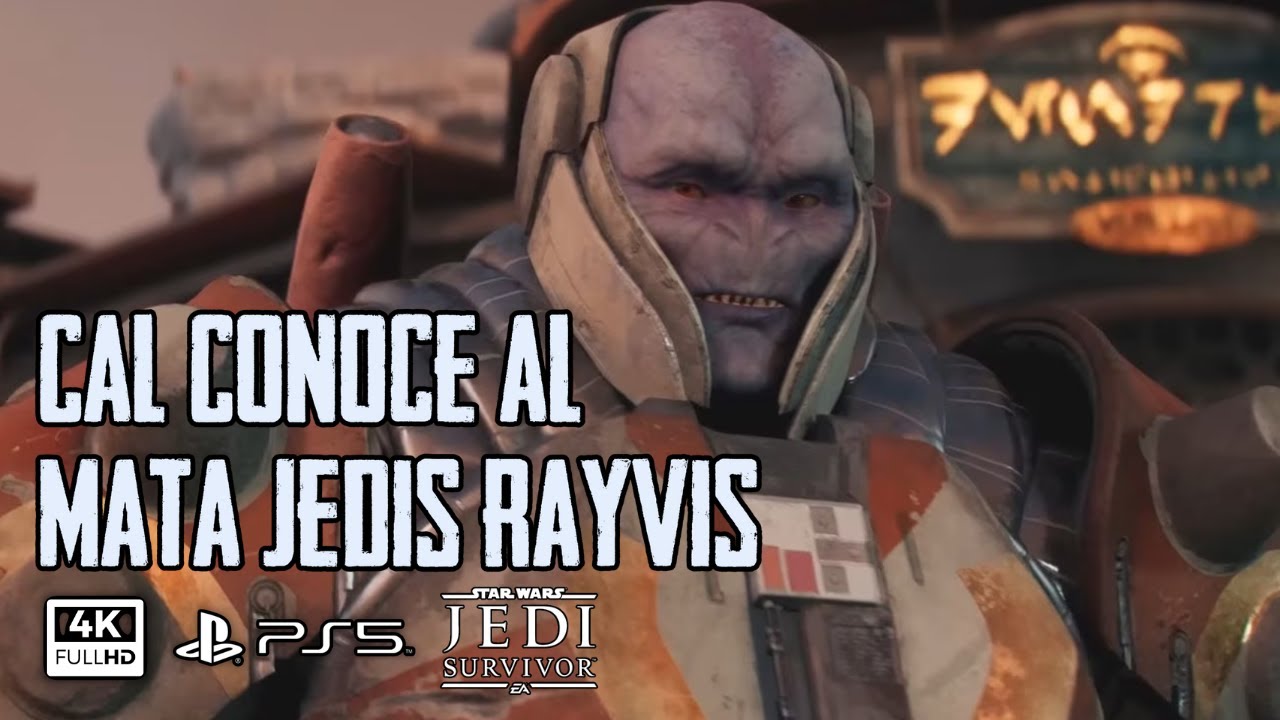 Cal Conoce al Mata Jedis Rayvis Star Wars Jedi Survivor - YouTube