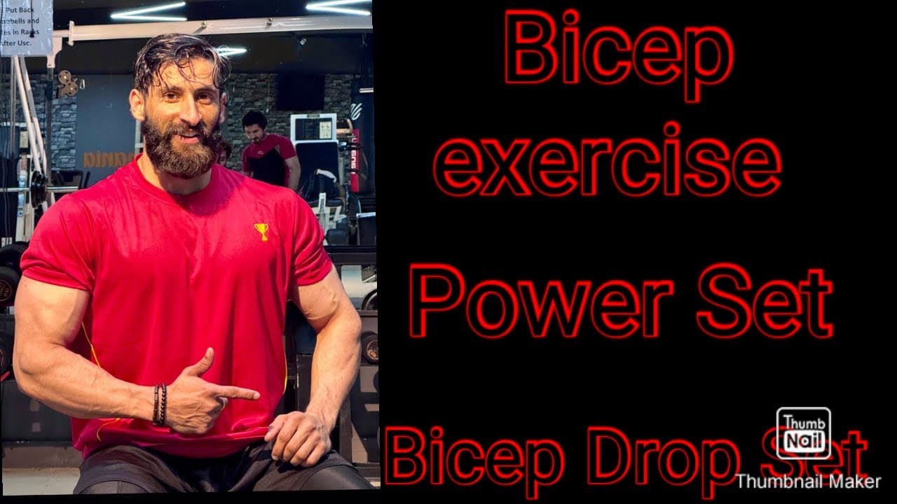 Bicep power set Bicep Drop Set!best biceps drop set!power set for ...