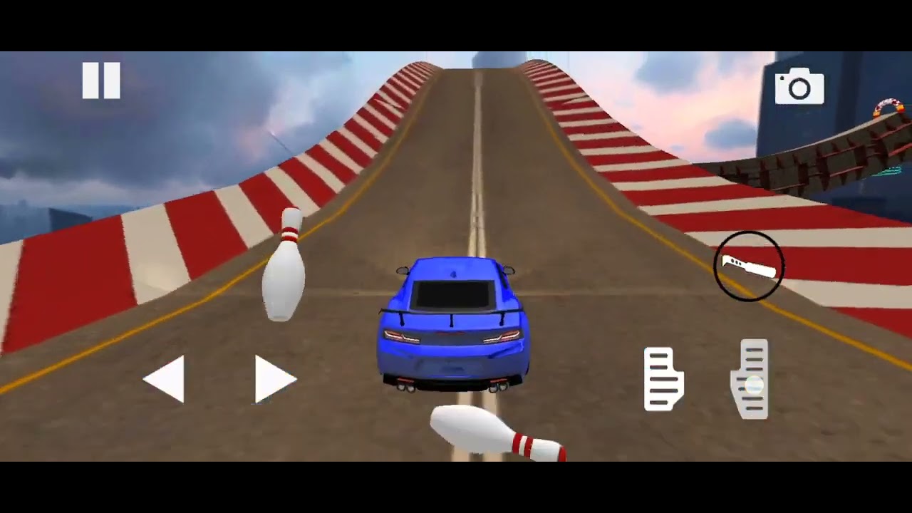 Real mega ramp car stunt - GTA 5 online on PS5 - Car simulator gameplay ...