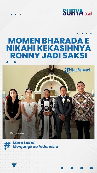 MASIH INGAT Bharada E? Kini Resmi Menikah dengan Kekasihnya, Ronny Talapessi Jadi Saksi ...