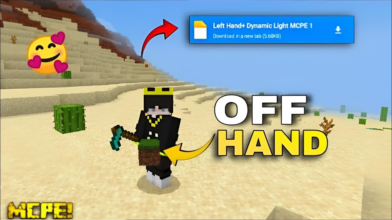 Ultimate Off-Hand Addon for MCPE 1.21+!🔥 - YouTube