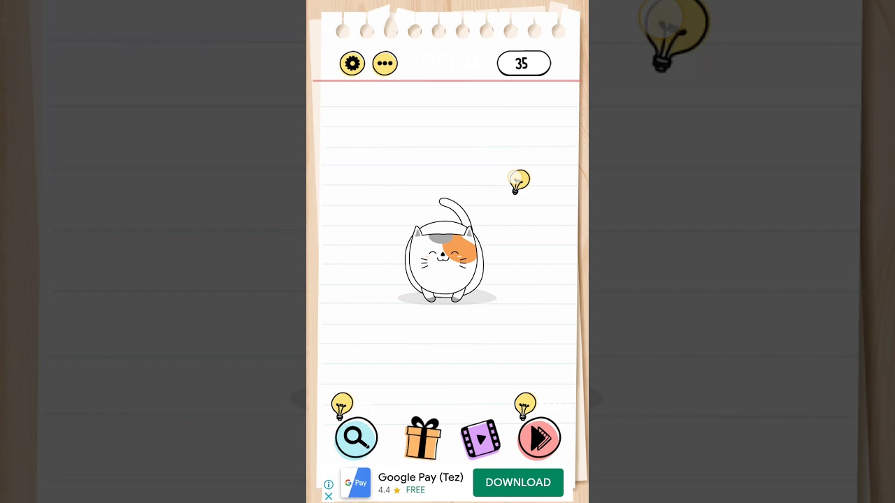 Brain test level 38 - YouTube