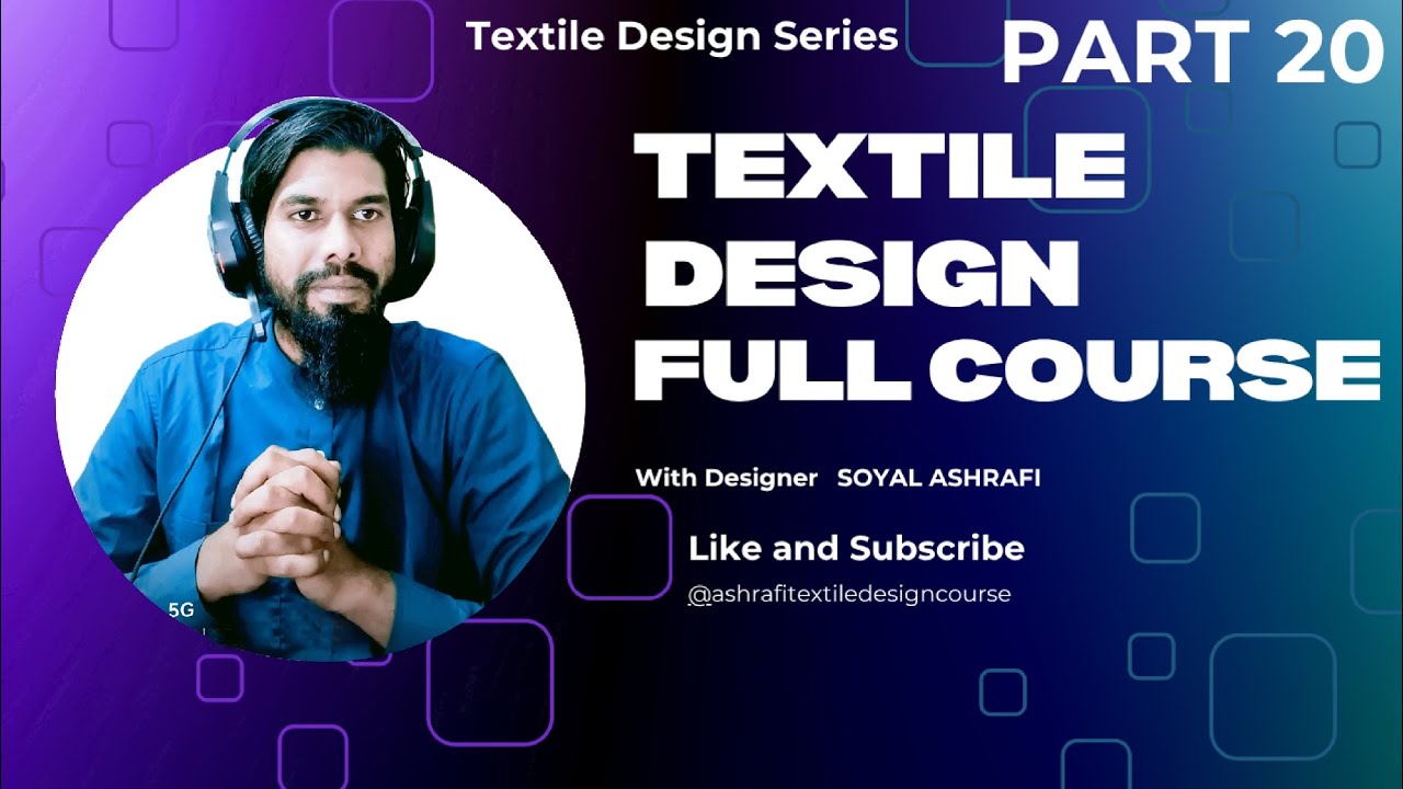 Textile Design Full Course । Textile Design। #photoshop #designer # ...