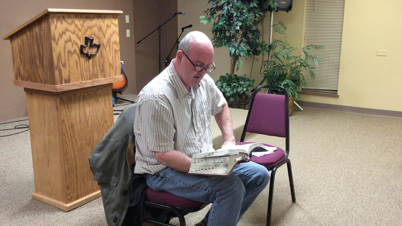 Friday Night Bible Study 1 Samuel Chapter 1 Pastor Greg Tyra - YouTube