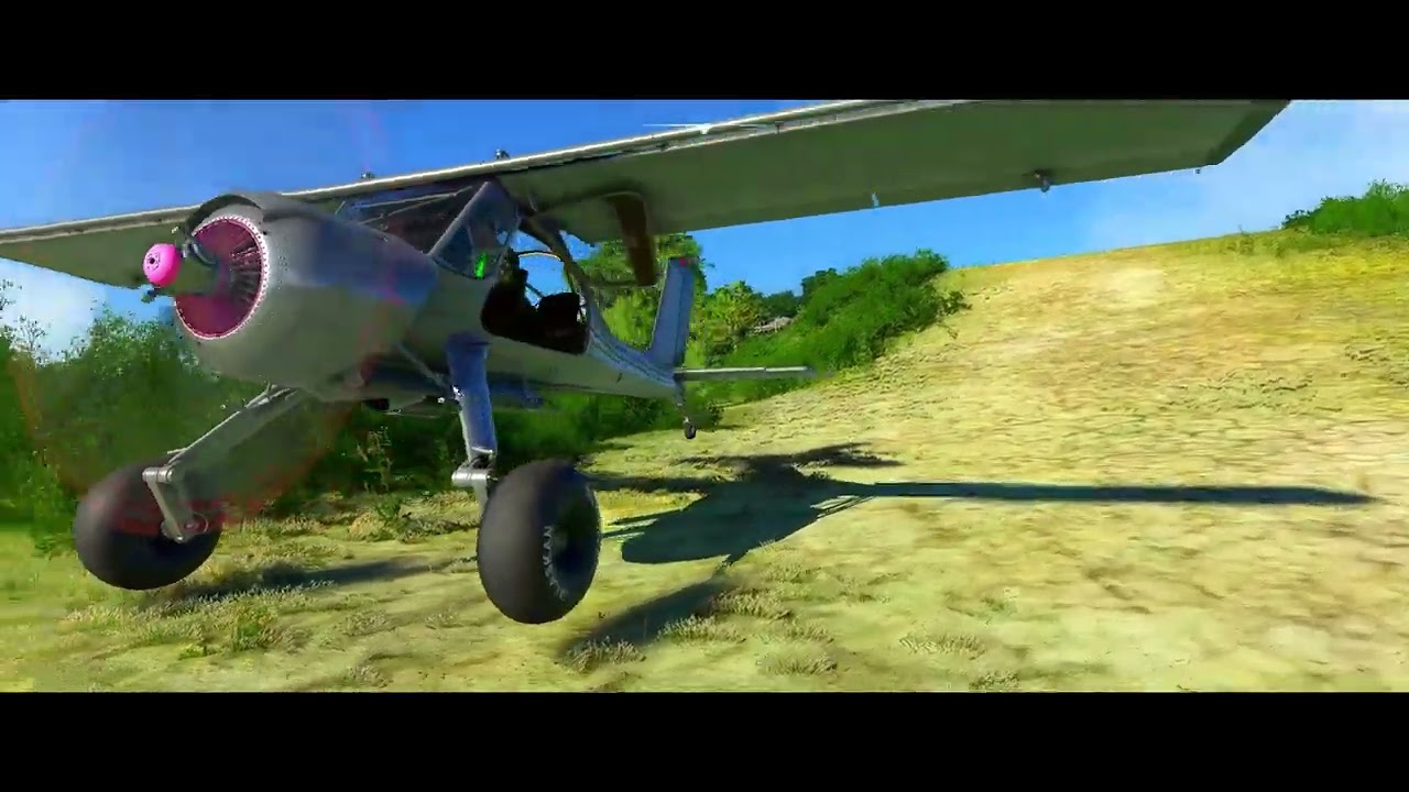 Bugalaga Airstrip. PZL-104 Wilga. Stol take-offs and landings. - YouTube