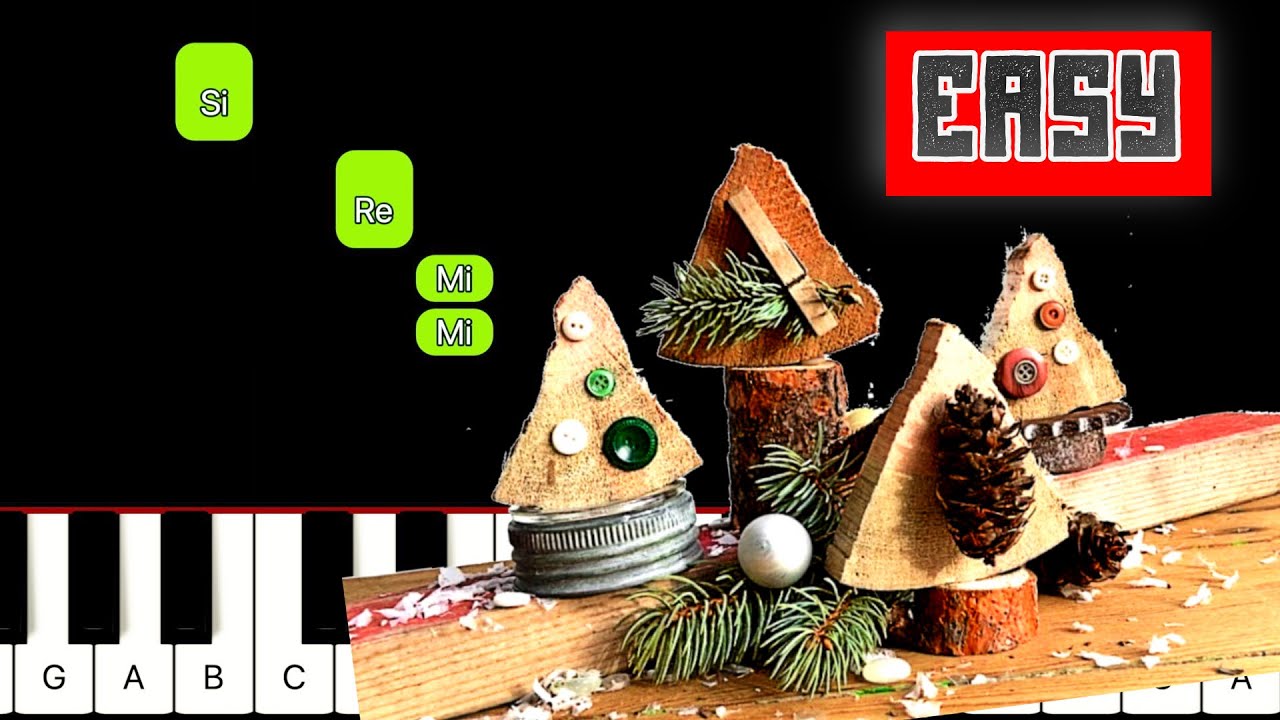 [EASY] Merry Christmas Everyone | Piano Tutorial EASY for BEGINNERS by ...