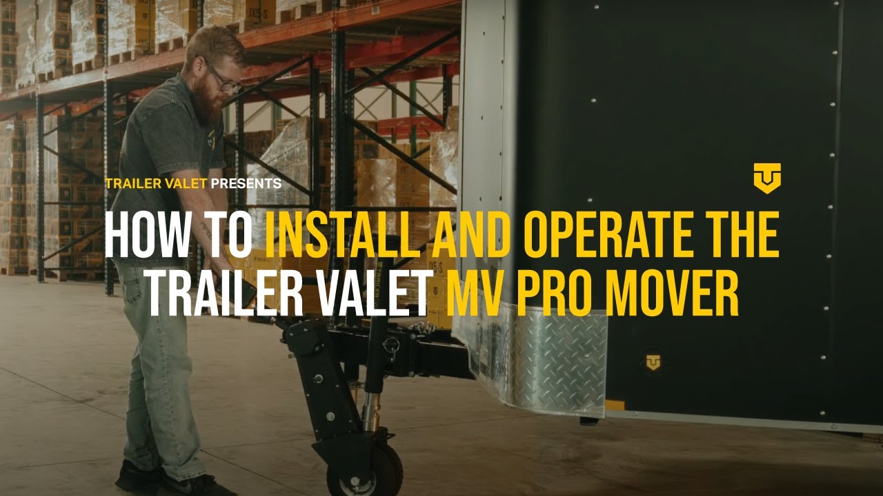 How to Install and Operate the Trailer Valet MV-Pro Mover - YouTube