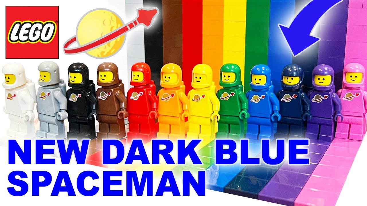 Completely Blue Lego Minifigure LEGO Minifigures Space Series 26 71046