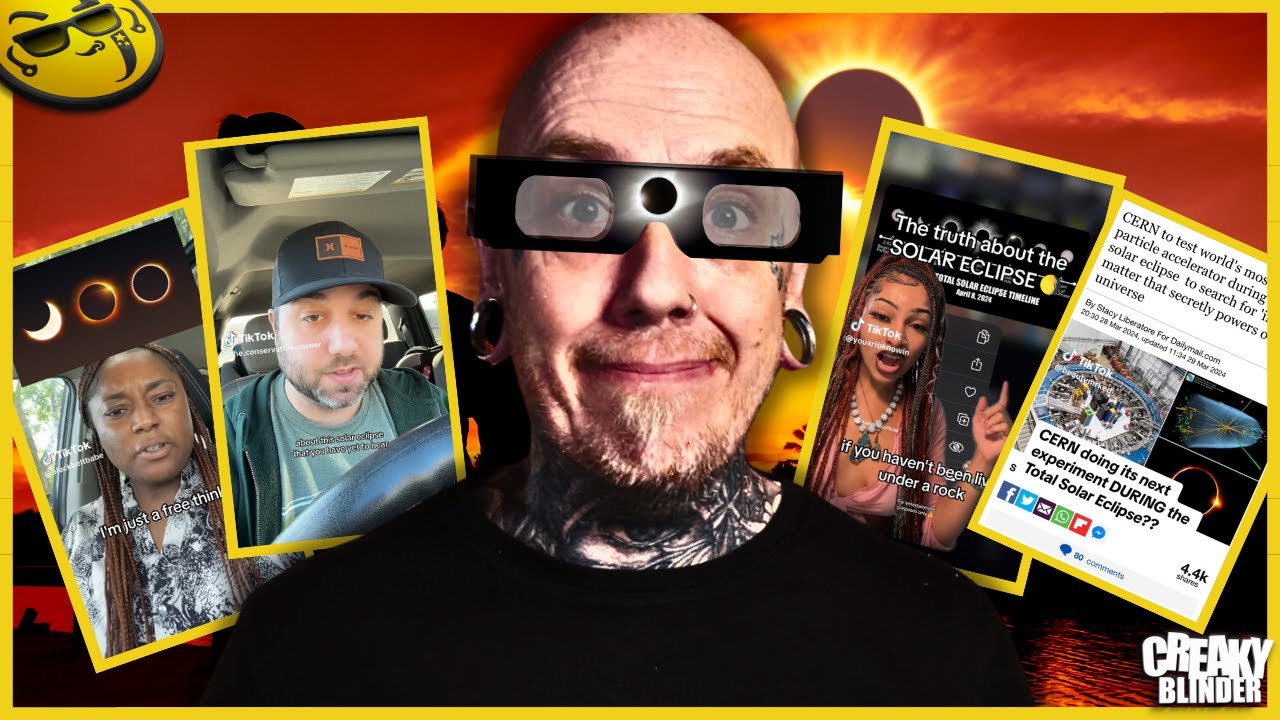 CRAZY Conspiracies ERUPT Over Solar Eclipse - YouTube