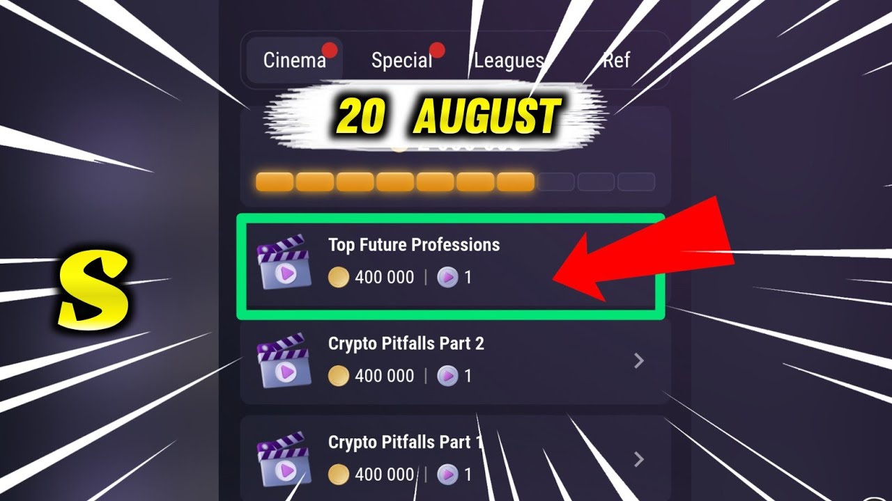 Top Future Professions Tapswap Code Today ! 20 August Tapswap Code ! Top Future Professions Code ...