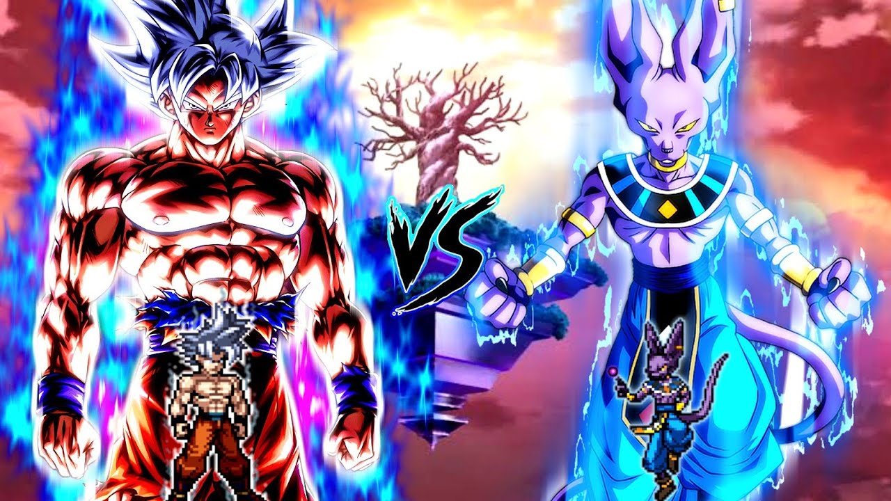 Goku MUI DBFZ V4 OP VS Lord Beerus MUI V4 OP in Jump Force Mugen - YouTube