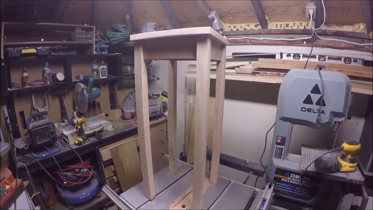 How to build a side table - YouTube